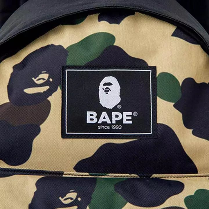 BAPE A Bathing Ape Backpack Green Camo A Bathing Ape – Hypesupplyuk